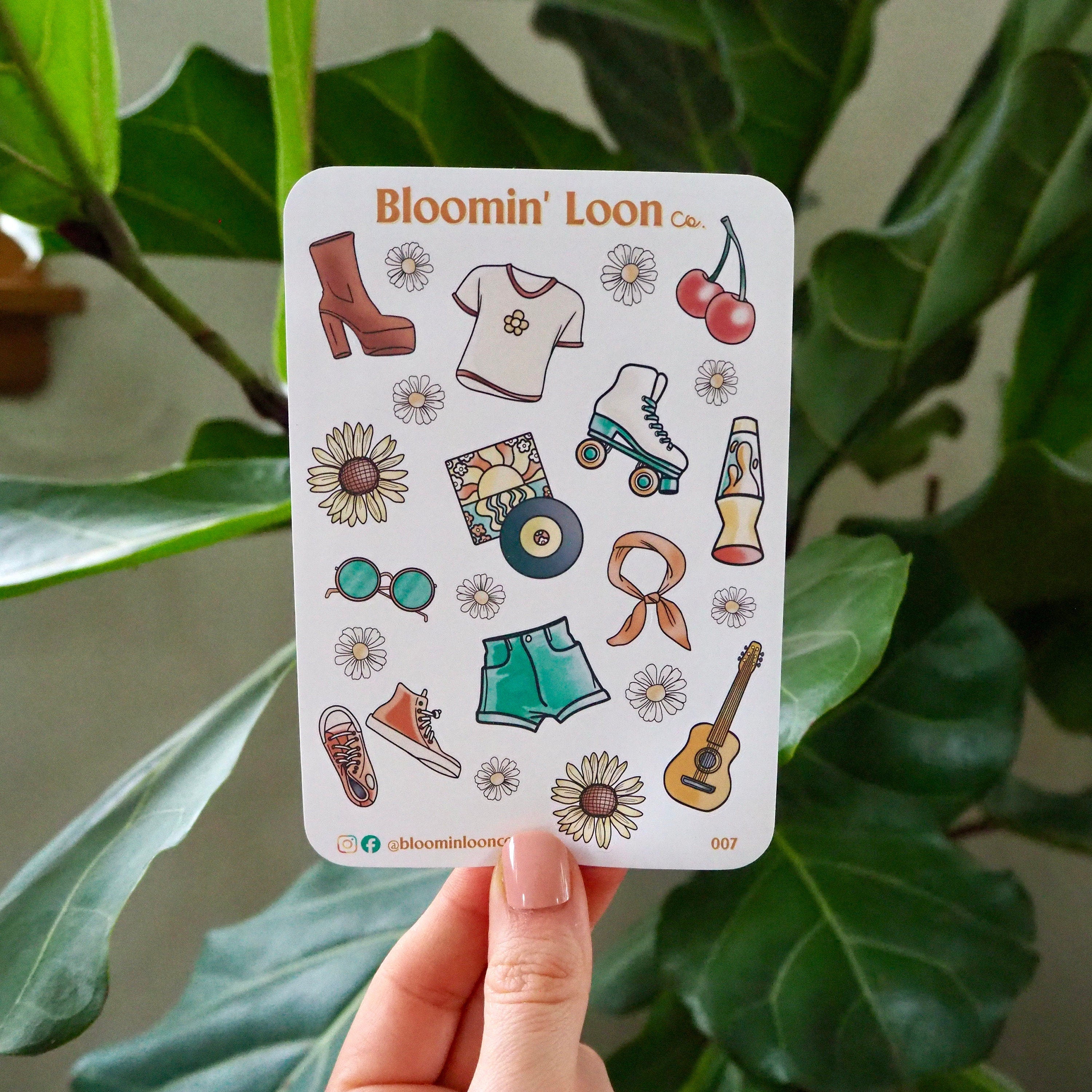 Sticker Sheets - Nostalgia – Bloomin' Loon Co.