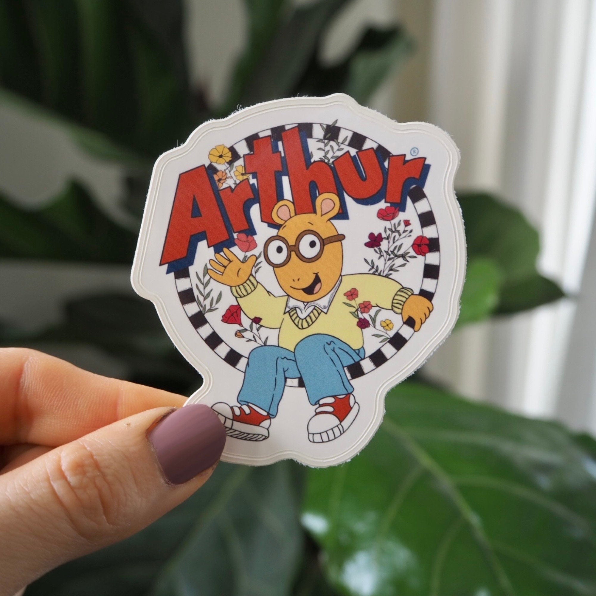 Arthur the Aardvark Sticker – Bloomin' Loon Co.